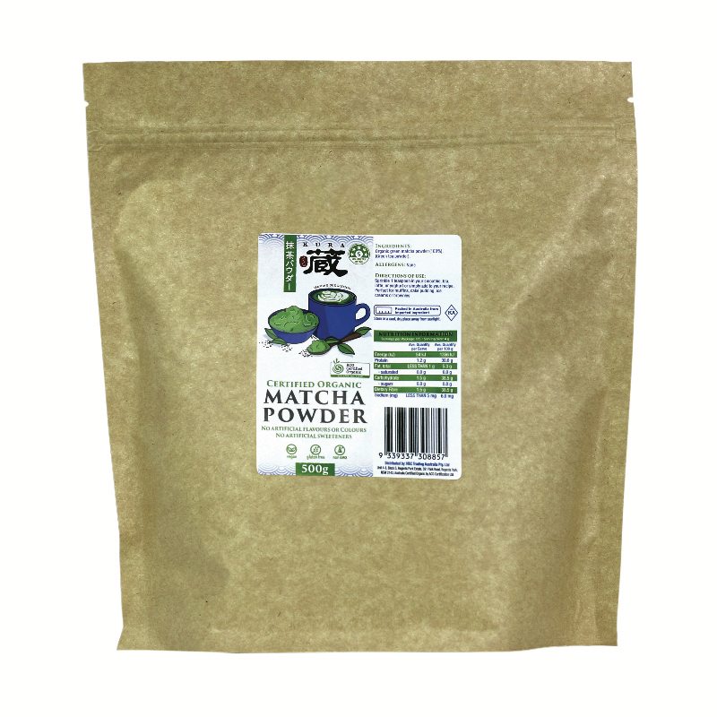 Certified Organic Matcha Powder 100g – Baba G Online Grocery Store
