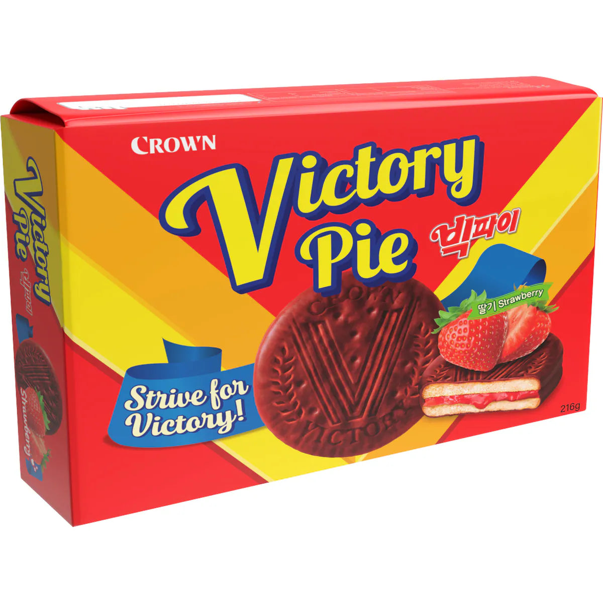 Crown Victory Pie Strawbery 216g – Baba G Online Grocery Store
