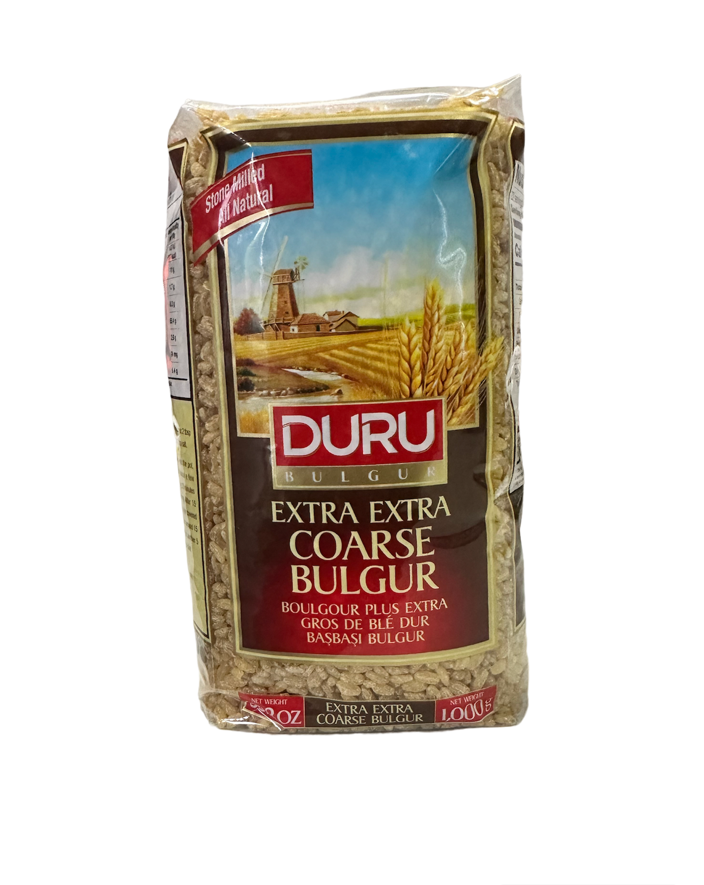 Duru Extra Extra Coarse Bulgur - 1kg – Baba G Online Grocery Store