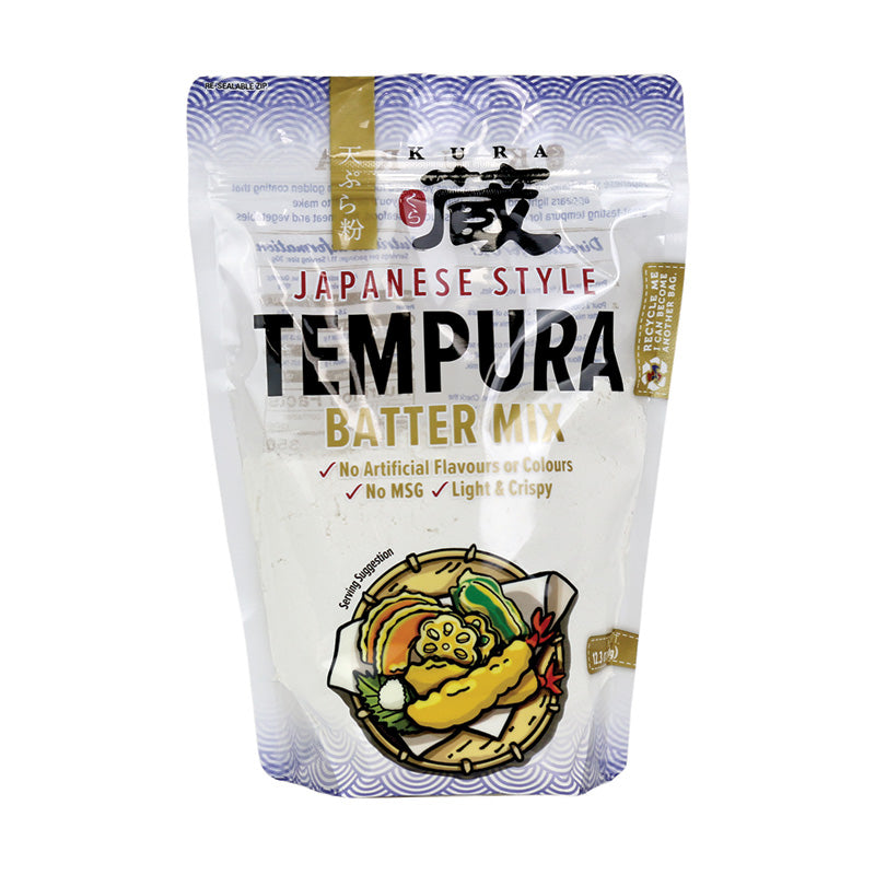 Kura Japanese Style Tempura Batter Mix 350g – Baba G Online Grocery Store