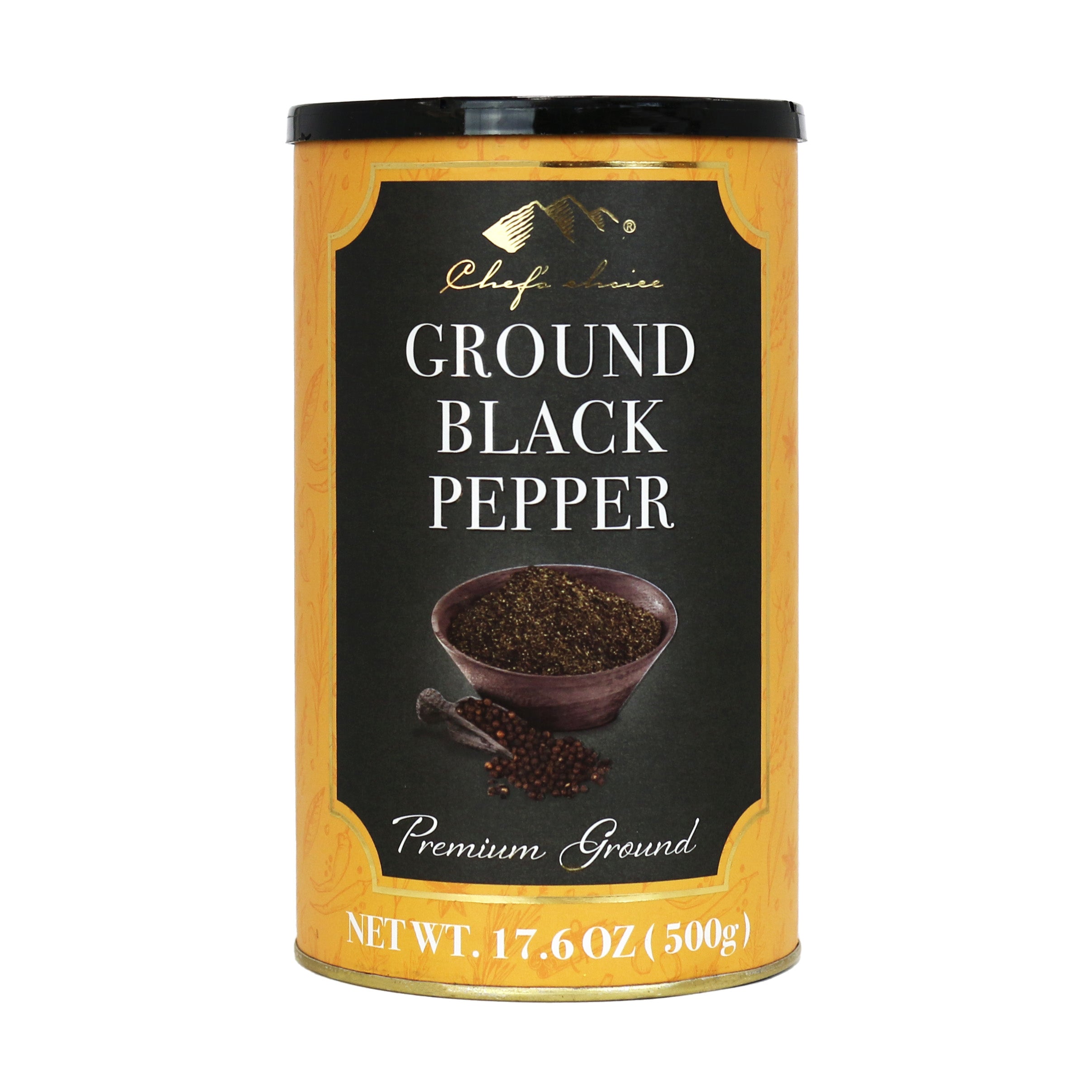 Chef's Choice Ground Black Pepper 500g – Baba G Online Grocery Store