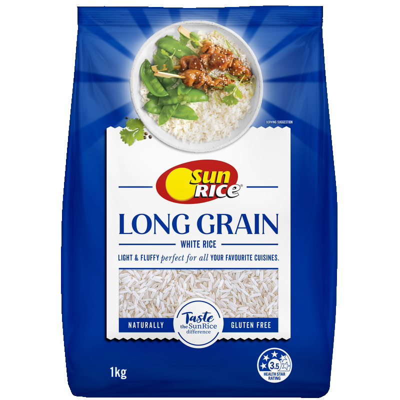 SunRice Australian Long Grain - 1kg – Baba G Online Grocery Store