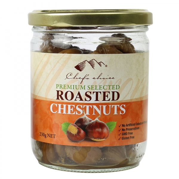 Organic Roasted Chestnuts 230g – Baba G Online Grocery Store