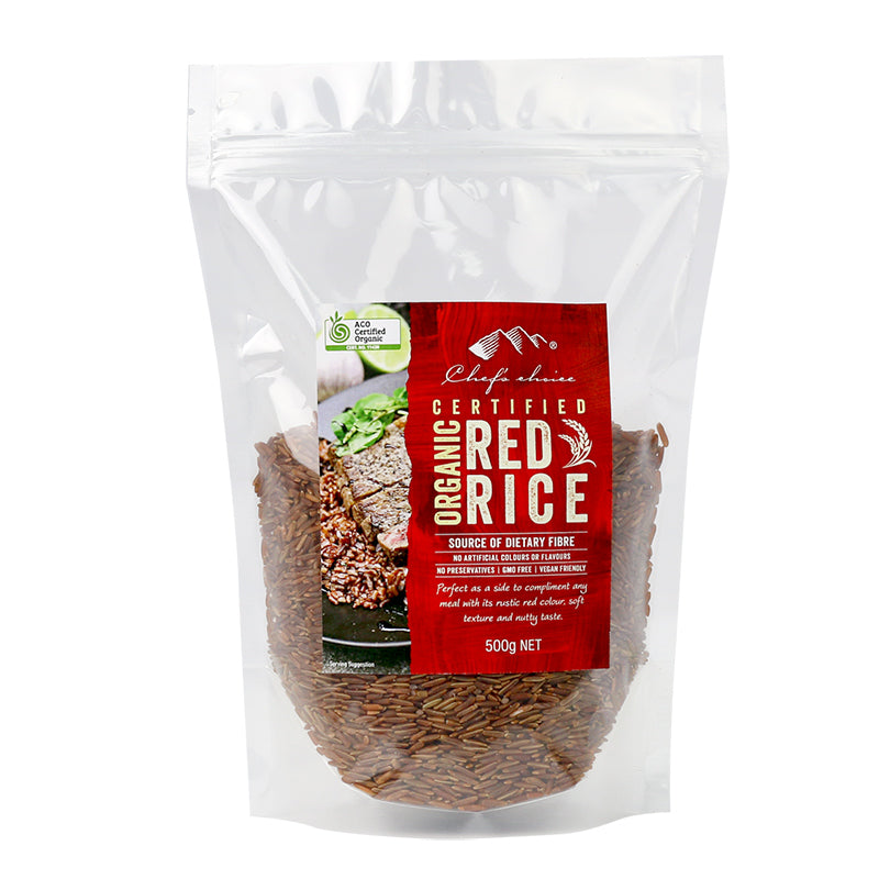 Certified Organic Red Rice – Baba G Online Grocery Store