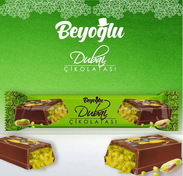 Beyoğlu Dubai Chocolate 35g – Baba G Online Grocery Store