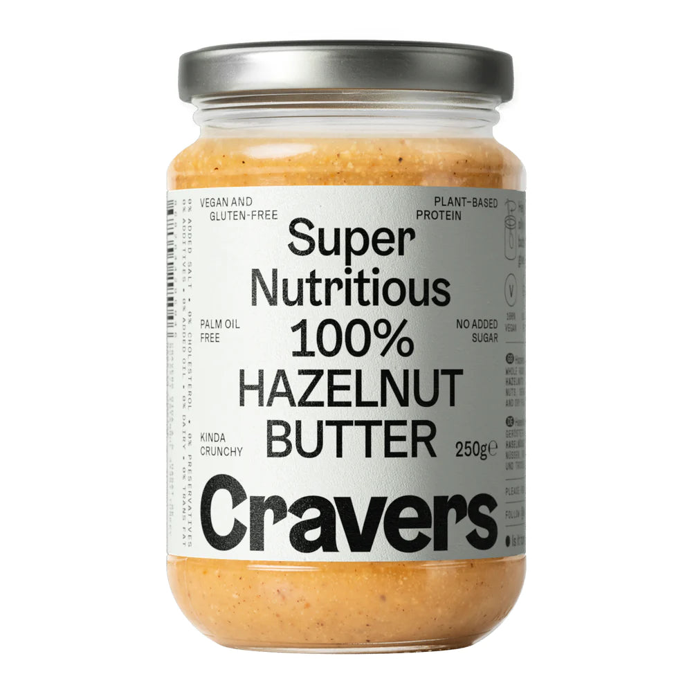 Cravers 100% Hazelnut Butter 250g – Baba G Online Grocery Store