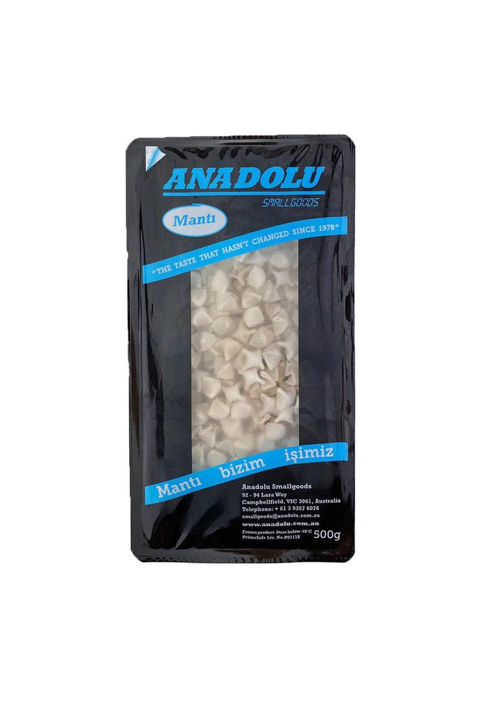 Anadolu Frozen Manti with Mince - 500g – Baba G Online Grocery Store