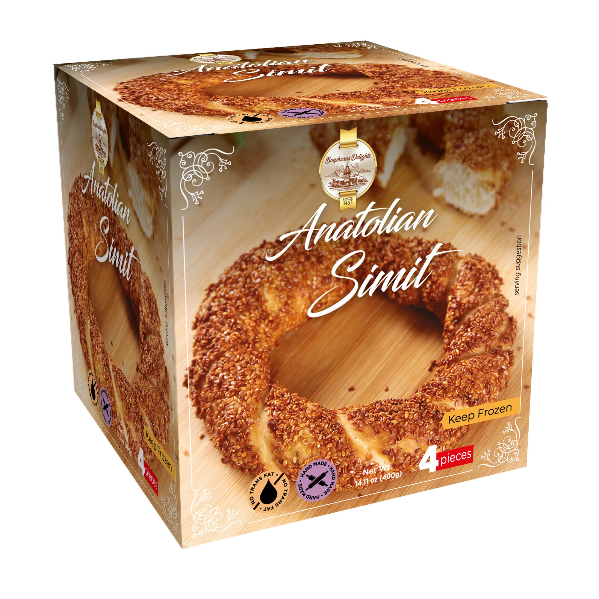 Anatolian Simit - 4 pack – Baba G Online Grocery Store