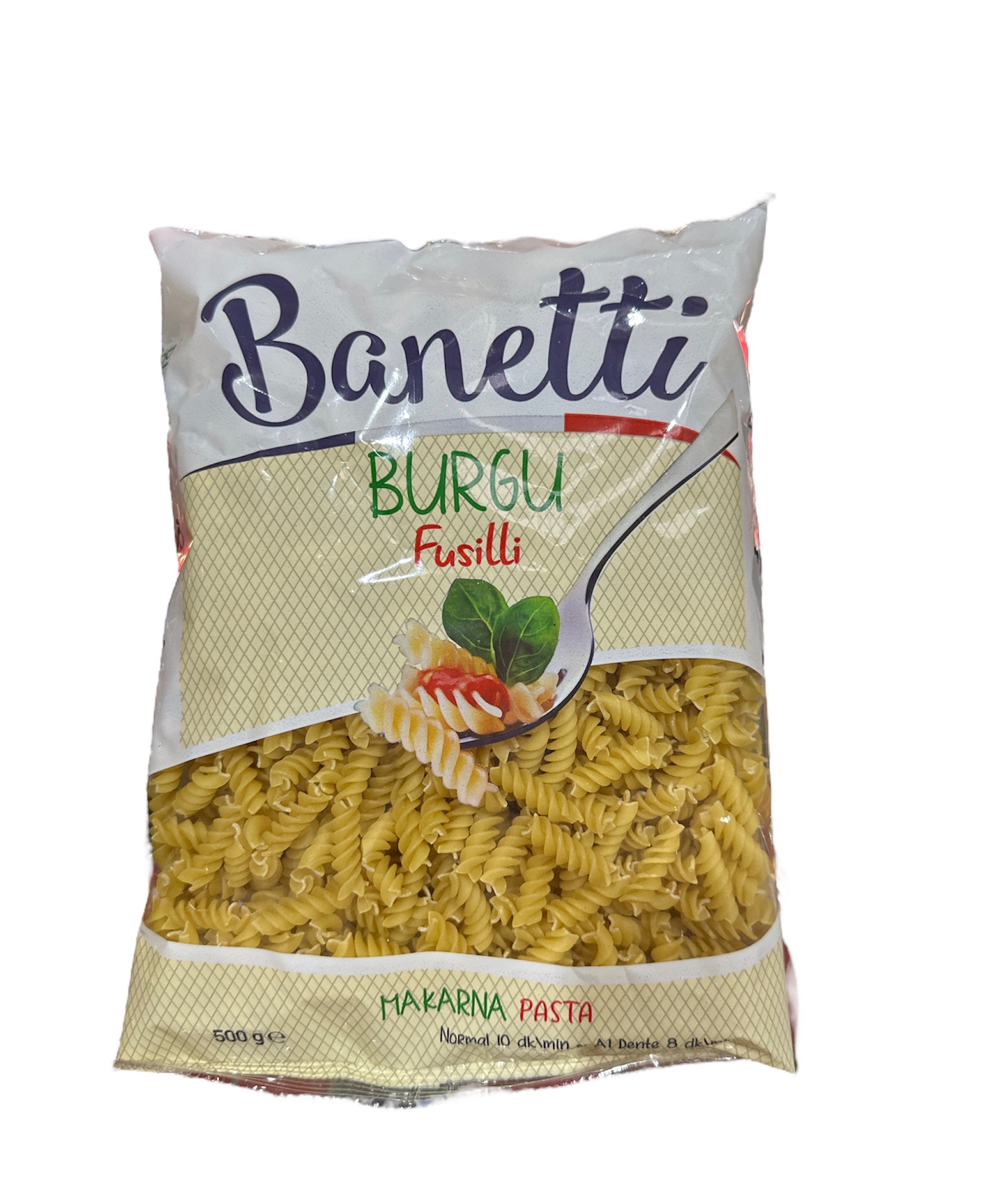 Banetti Burgu Fusilli - 500ml – Baba G Online Grocery Store