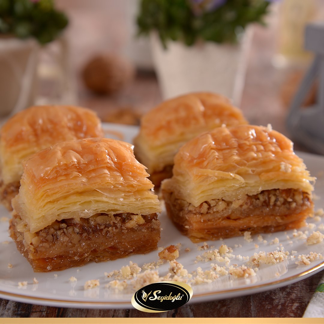Seyidoglu Gourmet Dessert Baklava with Walnuts - 1360g – Baba G Online ...