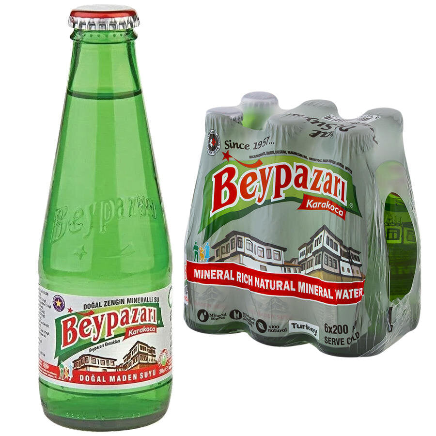 Beypazari Sparkling Natural Mineral Water - 200ml – Baba G Online ...