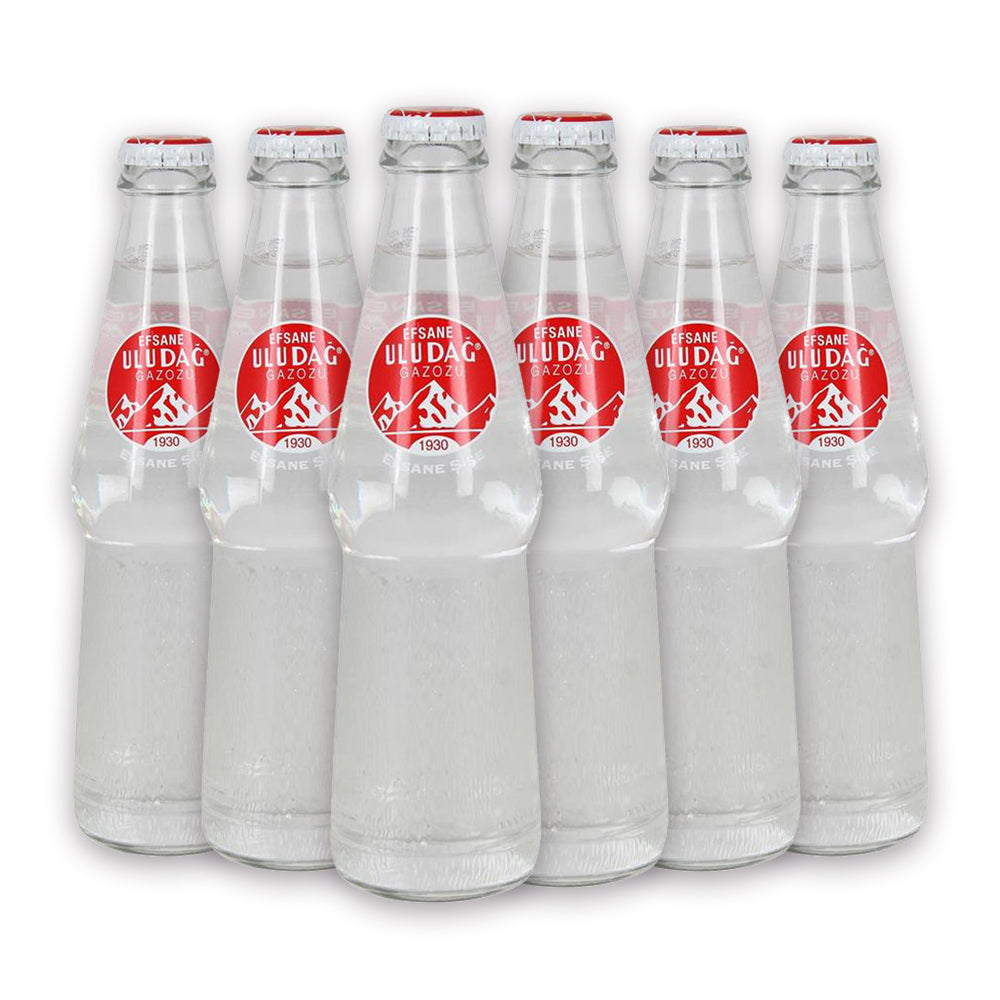 Uludag Efsane Gazoz Glass - 250ml x 24 pack – Baba G Online Grocery Store