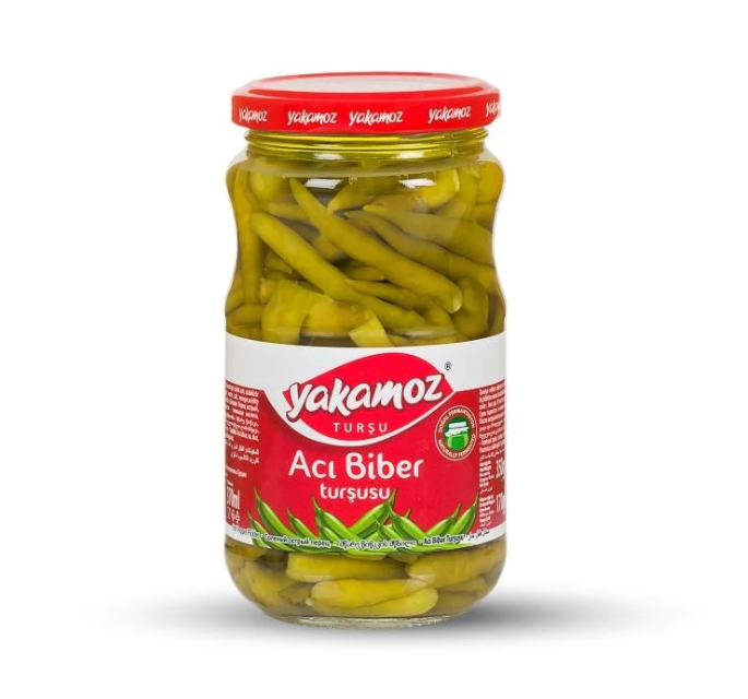 Yakamoz Hot Pepper Pickles - 680 – Baba G Online Grocery Store